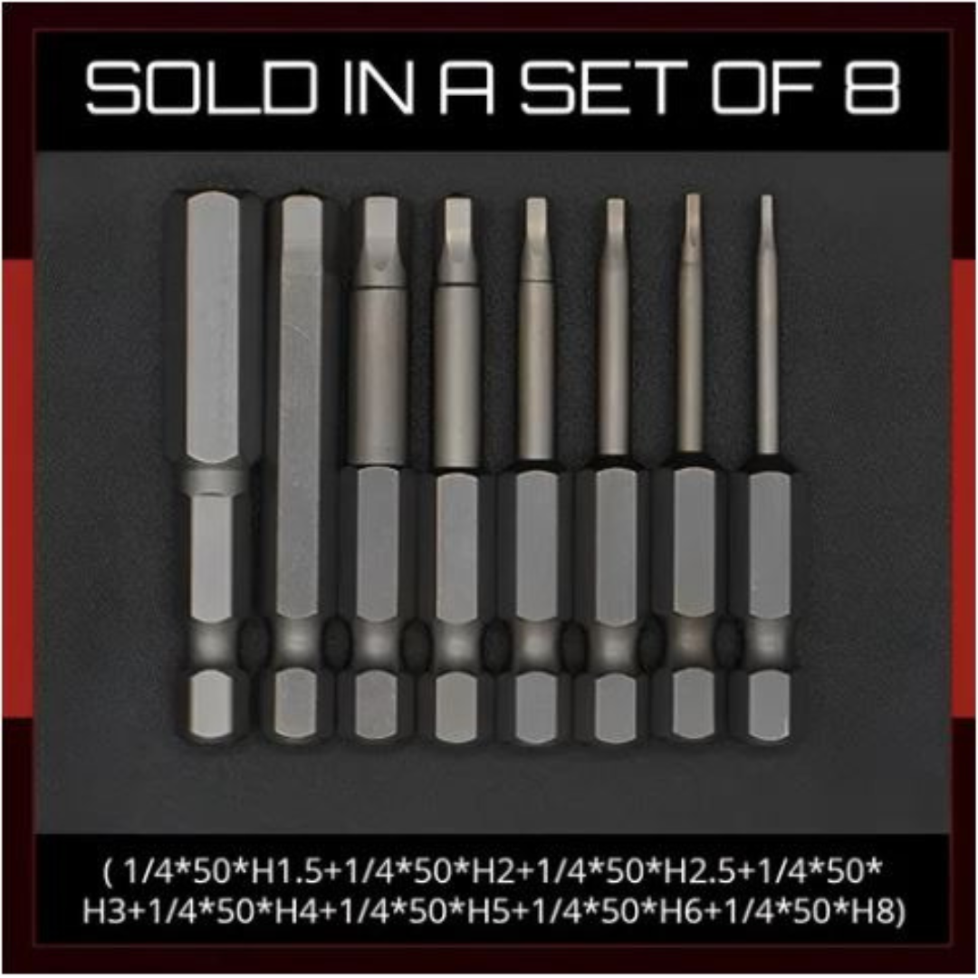 HexagonBit - S2 Stål Magnetisk Sekskant Bit – Norlenka Norge